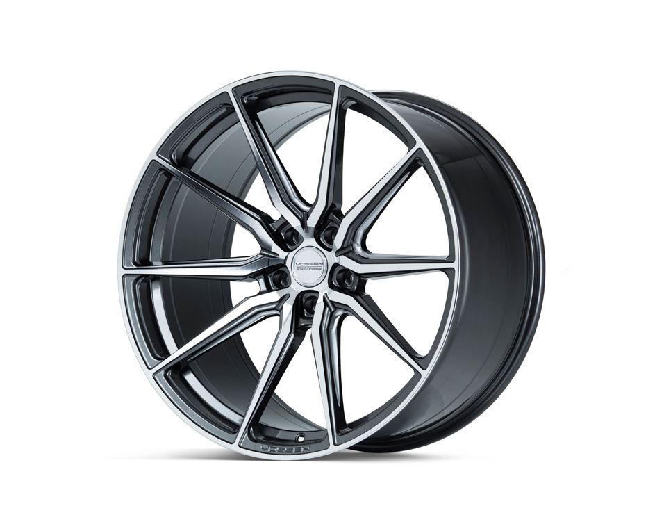 Vossen HF-3: Цвет Gloss Graphite Polished