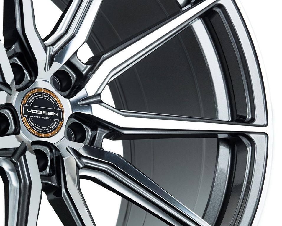 Vossen HF-3: Цвет Gloss Graphite Polished